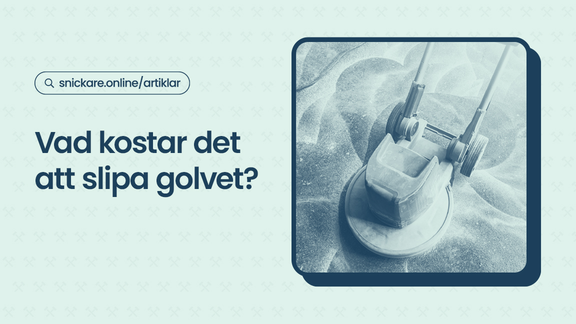 Golvslipning pris 2025 – kvm-kostnad, linoleum­renovering ...